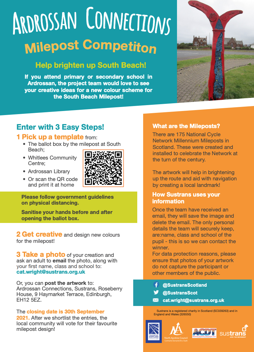 Ardrossan Connections Milepost Competition - Northayrshire Community